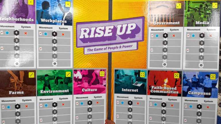 RISE UP Board Game Is All About Fighting The System