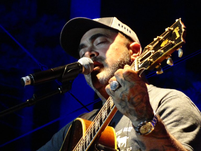 Valley Show Girl: A Jam Session in the Forest With Staind Singer Aaron ...