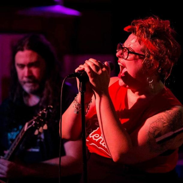 Ali Kat and the Revelators on the Valley Advocate Sessions Stage