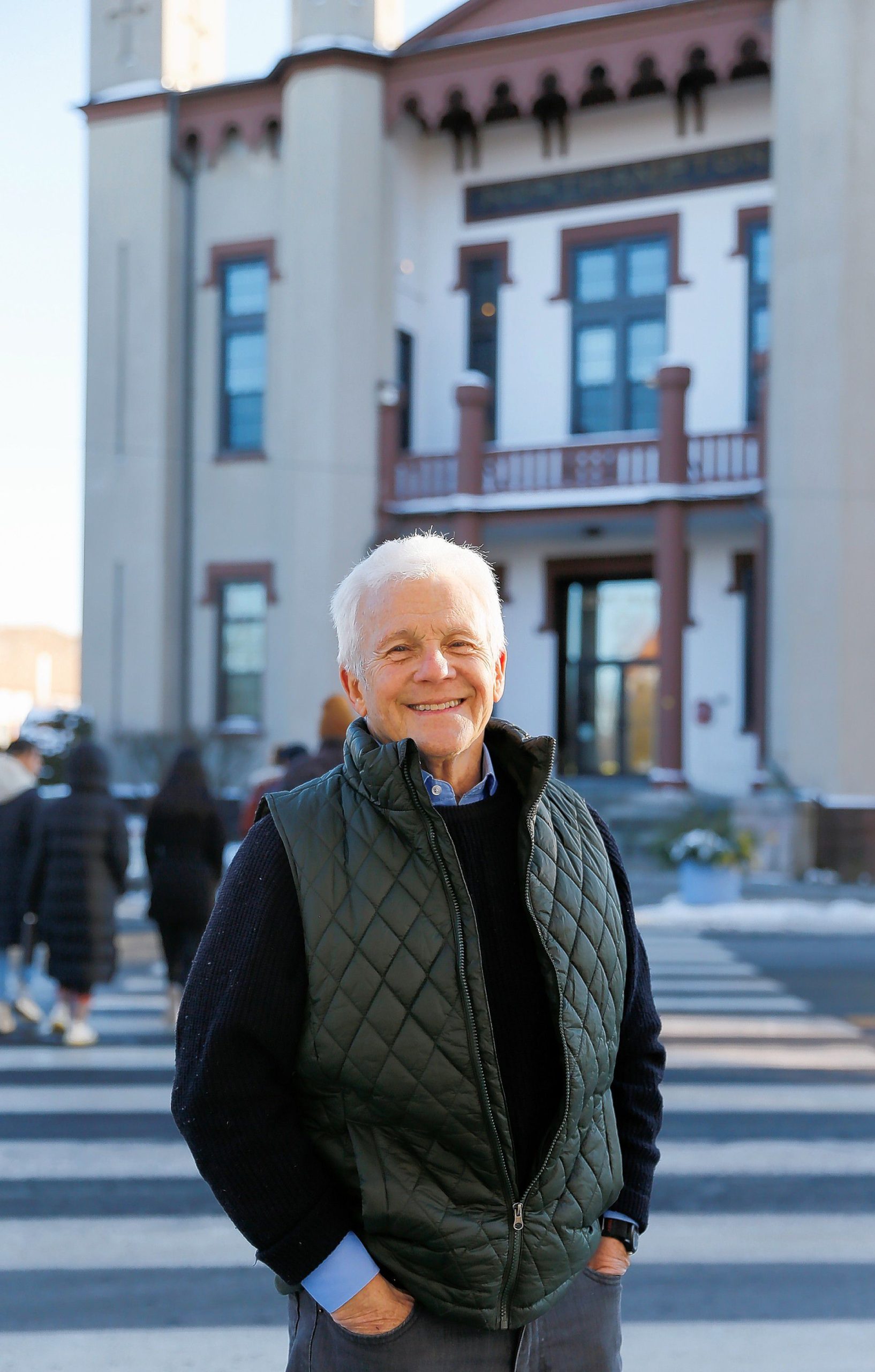 Local attorney and legal marijuana expert Dick Evans outside of City ...
